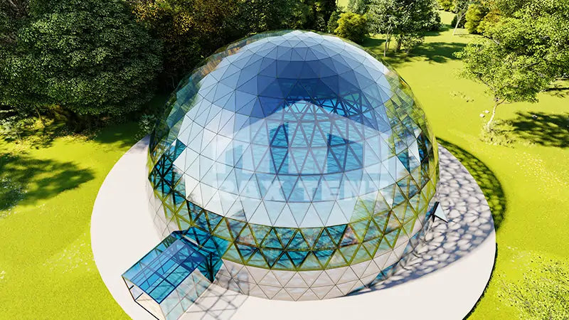 NO.9 CASE—20M Glass Dome for Restaurant in Russia – RAX TENT